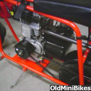 Lil Indian Large Frame Minibike w/ Briggs Raptor III | OldMiniBikes.com