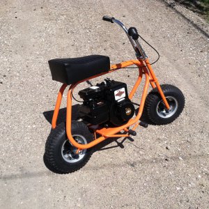 69' 300X Resto Completed !!! | OldMiniBikes.com