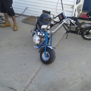 custom long frame ruttman | OldMiniBikes.com