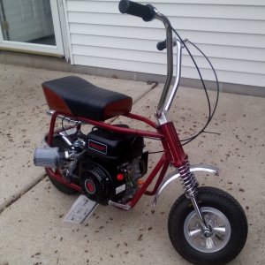 Ruttman short frame spyder | OldMiniBikes.com