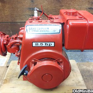 1970s Sears Tecumseh H25 w/Steel Liner, NOS Never Run | OldMiniBikes.com