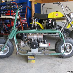 chop shop build | OldMiniBikes.com