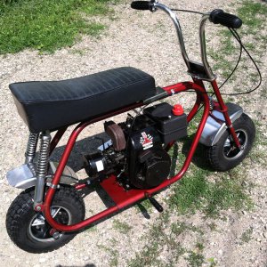 70' Cat 400X Semi-Survivor | OldMiniBikes.com