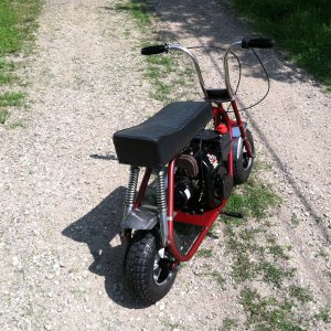 70' Cat 400X Semi-Survivor | OldMiniBikes.com