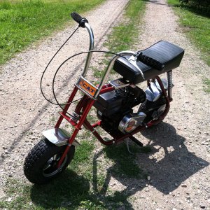 70' Cat 400X Semi-Survivor | OldMiniBikes.com