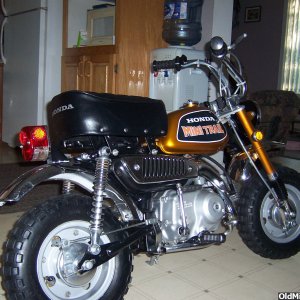 72 - Z-50 Right side | OldMiniBikes.com