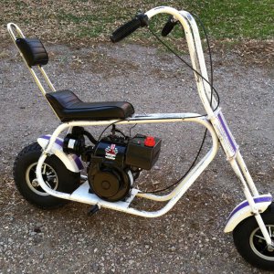 74' JCPenney's #Cat# Duster Chopper Survivor | OldMiniBikes.com