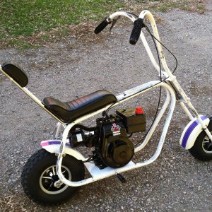 74' JCPenney's #Cat# Duster Chopper Survivor | OldMiniBikes.com