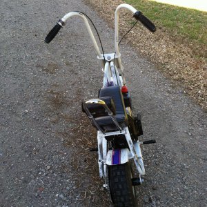 74' JCPenney's #Cat# Duster Chopper Survivor | OldMiniBikes.com