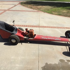 Mickey Thompson Mini Dragster Current Photos | OldMiniBikes.com