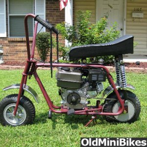 Finished left side | OldMiniBikes.com