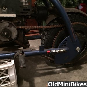 Murray Track 2 minibikes | OldMiniBikes.com