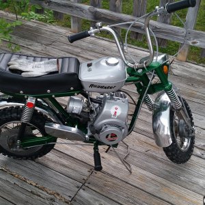 Capguncowboy's 1970 Rupp Roadster | OldMiniBikes.com
