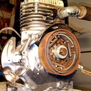 Playboy motor nearly stripped down | OldMiniBikes.com