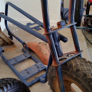 Deluxe Dart Cycle Frame | OldMiniBikes.com