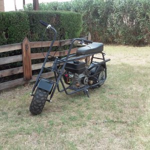 Stretched Doodlebug | OldMiniBikes.com