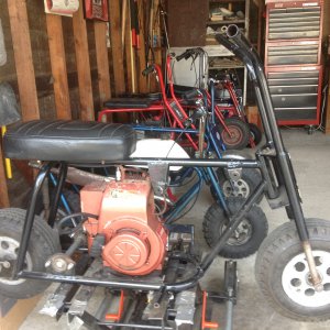 Micro Cycle with Tec/Lauson Engine | OldMiniBikes.com