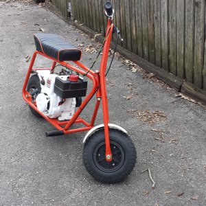 Completed Manco | OldMiniBikes.com