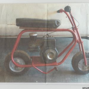 Cat mini bike | OldMiniBikes.com