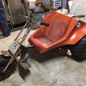 1973 Mud Bug 8hp. Tecumseh | OldMiniBikes.com