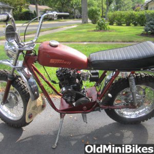 1972 Speedway Red Baron 2 | OldMiniBikes.com