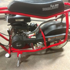 Doodlebug DB30 Foot peg | OldMiniBikes.com