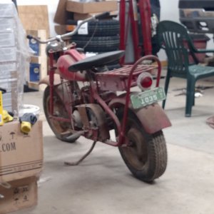Orange Mini Bike? | OldMiniBikes.com