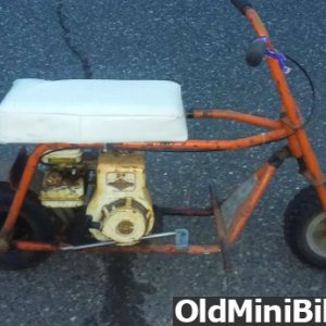Orange Mini Bike? | OldMiniBikes.com