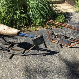 Bonanza Frames Front | OldMiniBikes.com