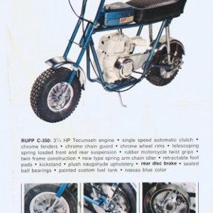 Rupp 1968 C-350 | OldMiniBikes.com