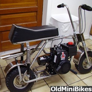 Dan's BIRD MINI BIKE J. C. Penny's | OldMiniBikes.com