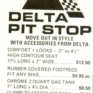 Delta Pit Stop 6-1970 | OldMiniBikes.com