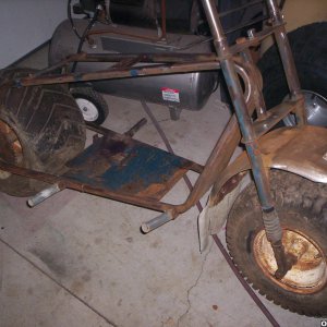 tearing it down | OldMiniBikes.com