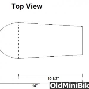 toyoco seat top view | OldMiniBikes.com