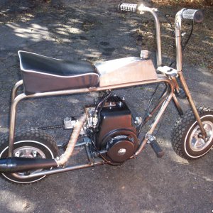 1972 JC Penney Foremost golden pinto | OldMiniBikes.com