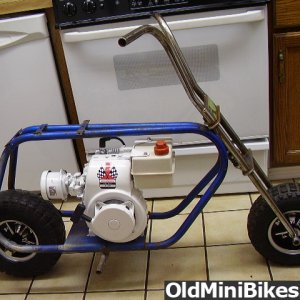 Cat mini bike Sling Shot 350 | OldMiniBikes.com