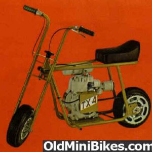 BRONCCO TX4 COLT 5" WHEELS LEFT SIDE | OldMiniBikes.com