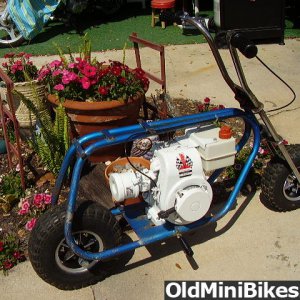 Cat mini bike Sling Shot 350 | OldMiniBikes.com