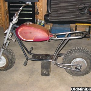 Baja Heat frame | OldMiniBikes.com
