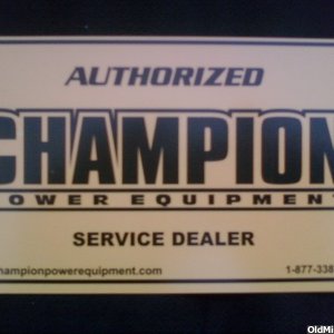 Champion_Sticker | OldMiniBikes.com