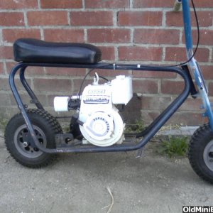 Bonanza with Trailhorse front end | OldMiniBikes.com