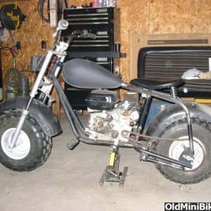 fenders down | OldMiniBikes.com