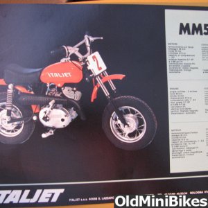 Italjet mm5a decals/info | OldMiniBikes.com