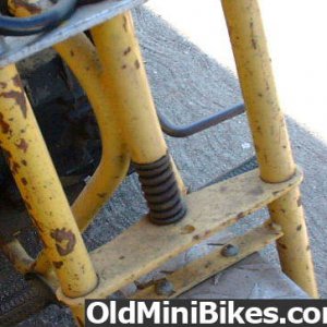 Now that's a front suspension! | OldMiniBikes.com