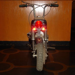 1970 Rupp Roadster Rear | OldMiniBikes.com