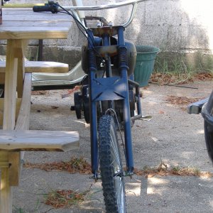 Ruthless Kustomz Chopper | OldMiniBikes.com