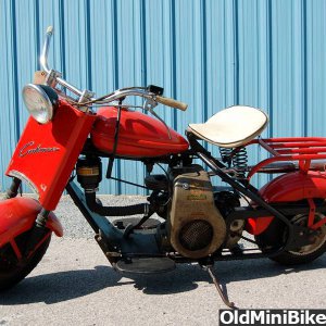 1957 Cushman Eagle | OldMiniBikes.com
