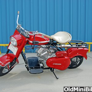 1962 Cushman Super Silver Eagle | OldMiniBikes.com