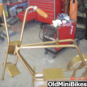 JC Penny Golden Pinto | OldMiniBikes.com