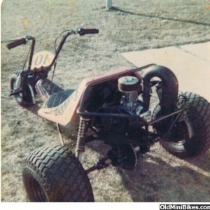 Tri-Sport RTS-MAC McCulloch 101A real fast trike | OldMiniBikes.com